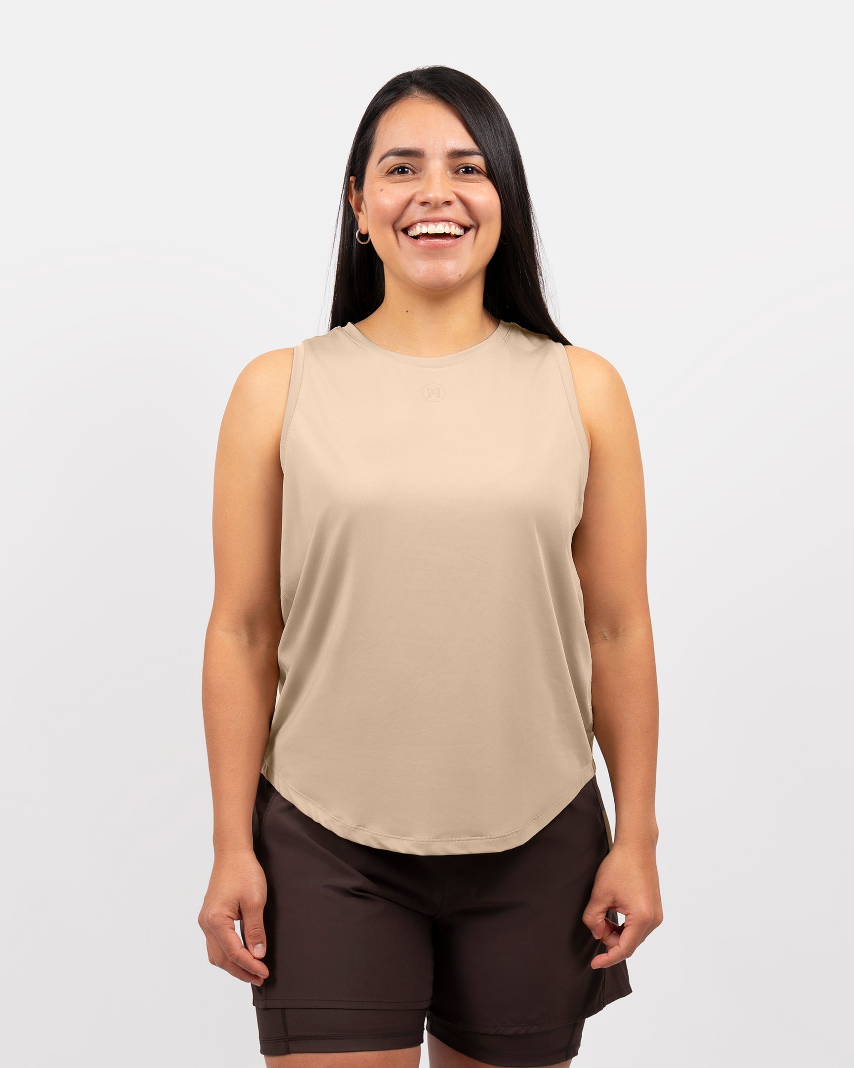 Lea Beige Sports Top – Maya Freya